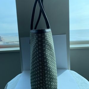 Jim Thompson | Bags | Jim Thompson Thai Silk Tote Browntaupegreen ...